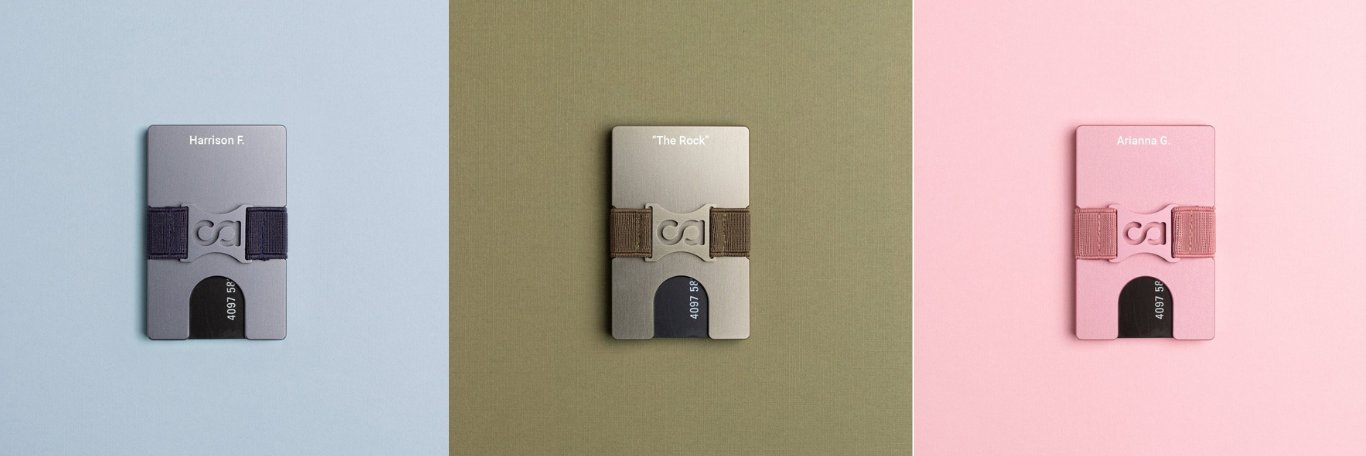 Custom Engraved - Cappla Wallets